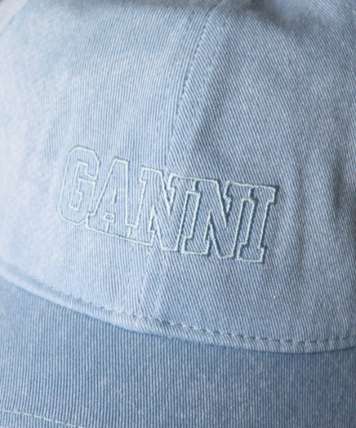 GANNI（ガニー）の「GANNI Cap Hat Denim（キャップ）」 - WEAR