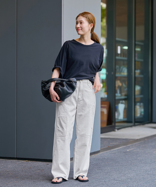 FRAMeWORK（フレームワーク）の「JOHNBULL/ジョンブル 10ozホワイトデニムHW（デニムパンツ）」 - WEAR