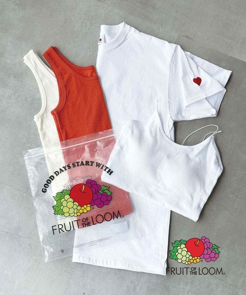 PICCIN（ピッチン）の「【別注】FRUIT OF THE LOOM×PICCIN 4点セット（white）（Tシャツ/カットソー）」 - WEAR