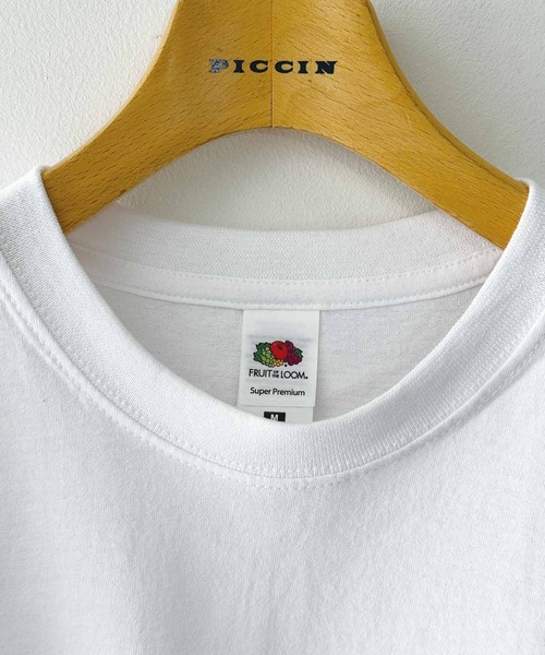 PICCIN（ピッチン）の「【別注】FRUIT OF THE LOOM×PICCIN 4点セット（white）（Tシャツ/カットソー）」 - WEAR