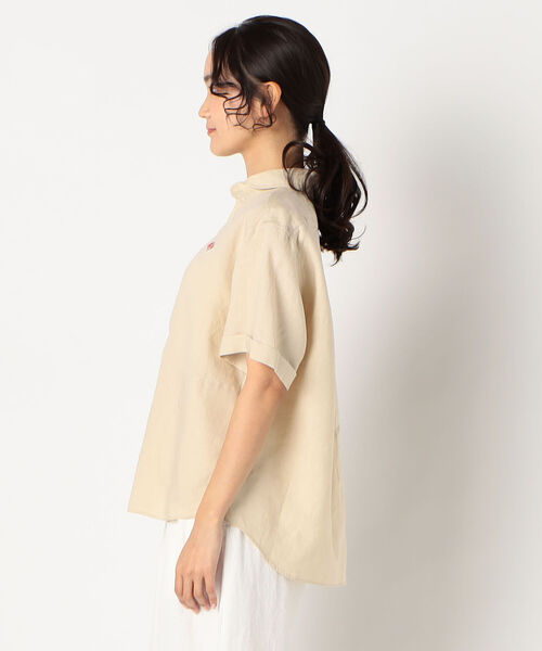 DANTON（ダントン）の「【DANTON/ダントン】 LINEN SHIRT S/S（リネン半袖シャツ）#JD-3565KLS（シャツ/ブラウス）」 - WEAR