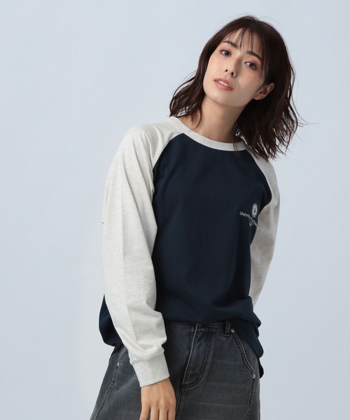 BAYFLOW（ベイフロー）の「【UNIVERSITY OF HAWAII】ラグランTシャツ（Tシャツ/カットソー）」 - WEAR