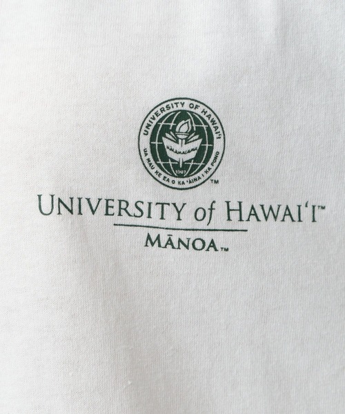 BAYFLOW（ベイフロー）の「【UNIVERSITY OF HAWAII】ラグランTシャツ（Tシャツ/カットソー）」 - WEAR