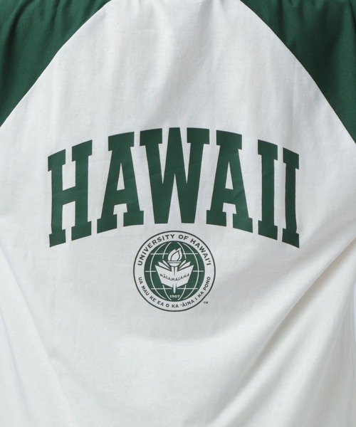 BAYFLOW（ベイフロー）の「【UNIVERSITY OF HAWAII】ラグランTシャツ（Tシャツ/カットソー）」 - WEAR