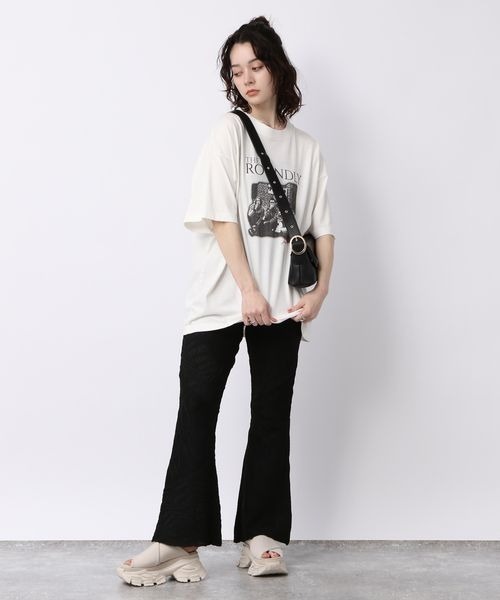JEANASIS（ジーナシス）の「ビンテージROCK BIG TEE/906107（Tシャツ/カットソー）」 - WEAR