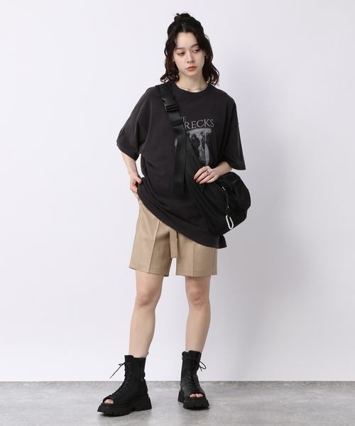JEANASIS（ジーナシス）の「ビンテージROCK BIG TEE/906107（Tシャツ/カットソー）」 - WEAR