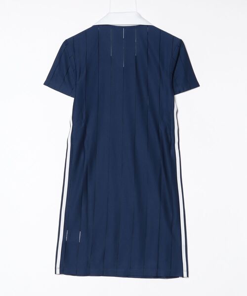 adidas（アディダス）の「adidas 3 S PNST DRESS / アディダス スリーストライプス ピンストライプ ドレス ...