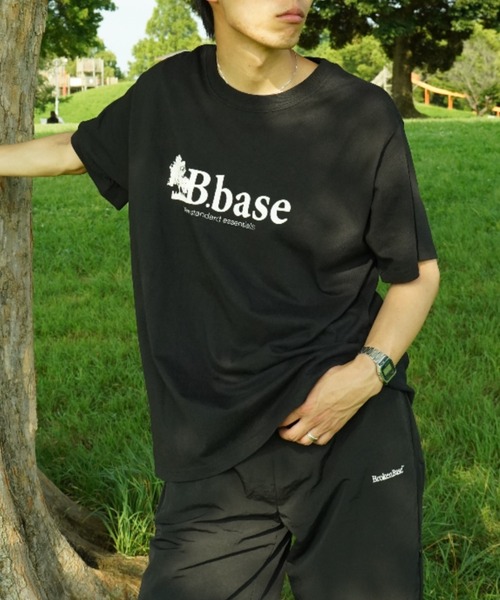 BROKEN BASE（ブロークンベース）の「B.base tree Tee（Tシャツ/カットソー）」 - WEAR
