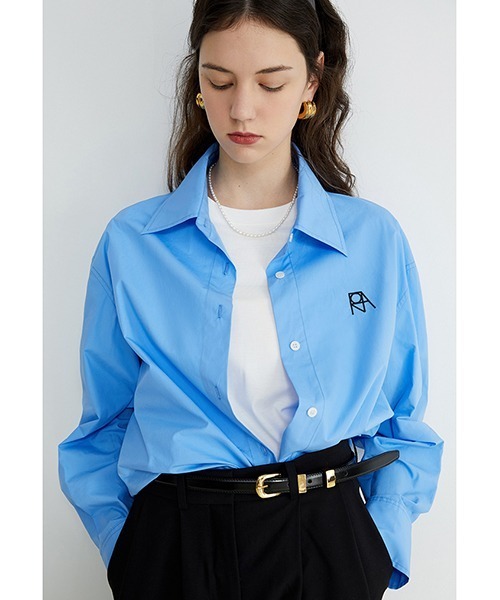 【Fano Studios】【2022SS】Embroidered color loose shirt FC22S028（シャツ/ブラウス ...