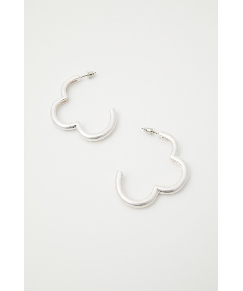 SLY（スライ）の「CURVE HOOP P/EARRINGS カーブ フープピアス（ピアス（両耳用））」 - WEAR