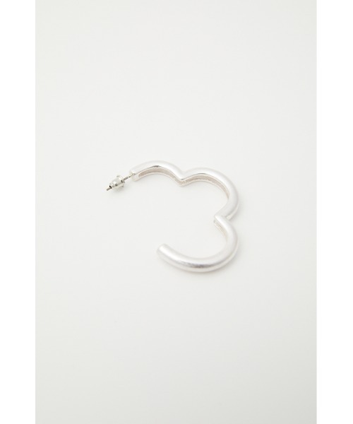 SLY（スライ）の「CURVE HOOP P/EARRINGS カーブ フープピアス（ピアス（両耳用））」 - WEAR