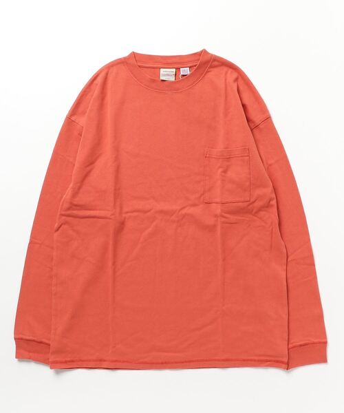 Good wear 袖リブ ポケット付き L/S BIG TEE（Tシャツ/カットソー）｜Goodwear（グッドウェア）のファッション通販 ...