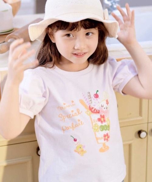 【セール】【TioTio抗ウイルス加工】mimiちゃんパフェの半袖シャツ(100～130cm)（Tシャツ/カットソー）｜KP（ケーピー）のファッション通販 - ZOZOTOWN