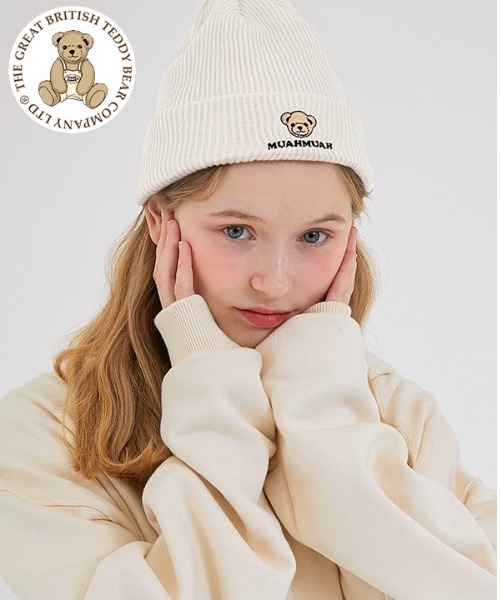 muahmuah（ムーアムーア）の「『muah muah/ムーアムーア』×『teddy bear/テディベア』MUAH LOGO BEAR ...