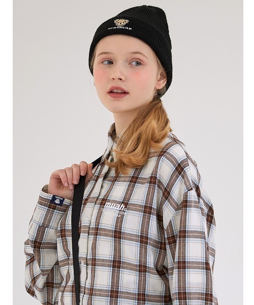 muahmuah（ムーアムーア）の「『muah muah/ムーアムーア』×『teddy bear/テディベア』MUAH LOGO BEAR ...