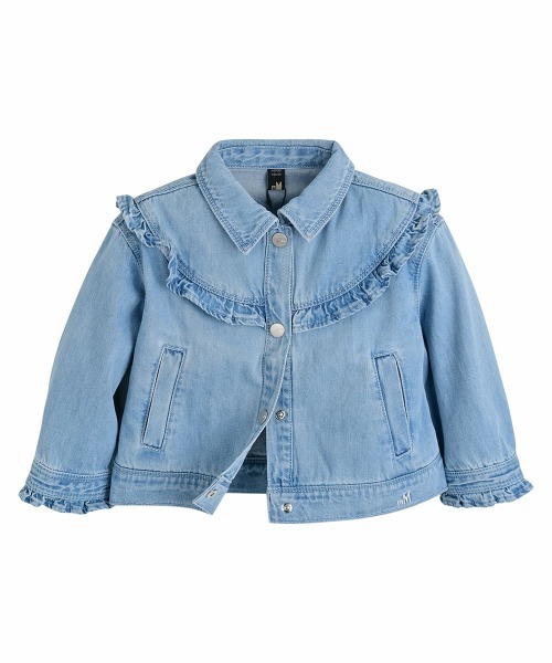 moimoln（モイモルン）の「フリルデニムジャケット（デニムジャケット）」 - WEAR