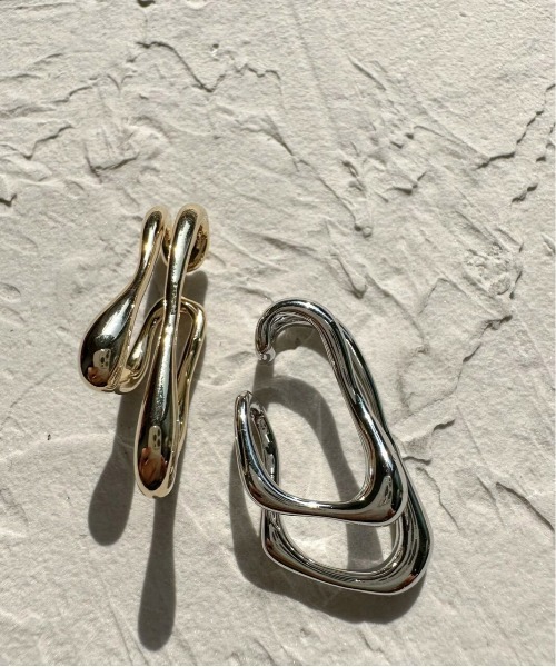 CALIFORNIA OUTFITTERS（カリフォルニア アウトフィッターズ）の「ROUGH DOUBLE EARCUFF/ダブル イヤーカフ【LULKA-ルールカ-】（イヤーカフ）」 - WEAR