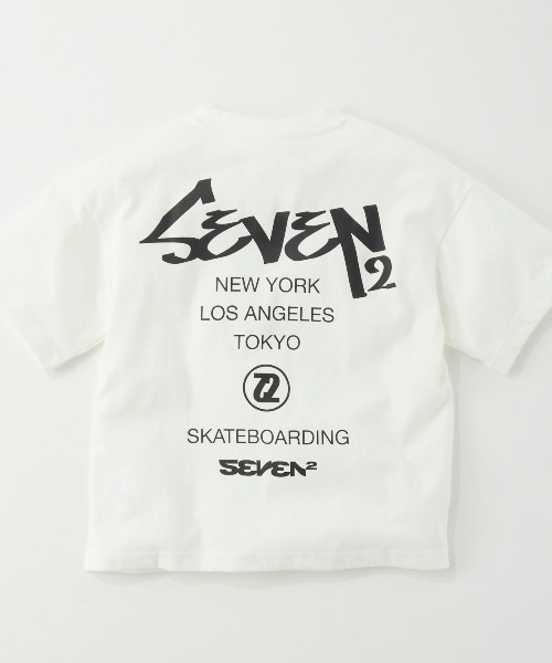 SEVEN2（セブンツー）の「【SEVEN2】キッズバックプリント半袖Tシャツ（Tシャツ/カットソー）」 - WEAR