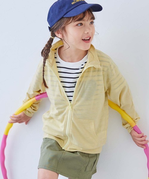 devirock（デビロック）の「UVカット 首が日焼けしにくい スタンドジップカーディガン（カーディガン/ボレロ）」 - WEAR