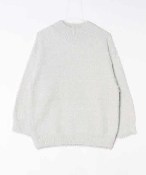GOOD TEXTURE ラメフェザー2WAYチュニックプルオーバー（ニット/セーター）｜CECIL McBEE（セシルマクビー）の ...