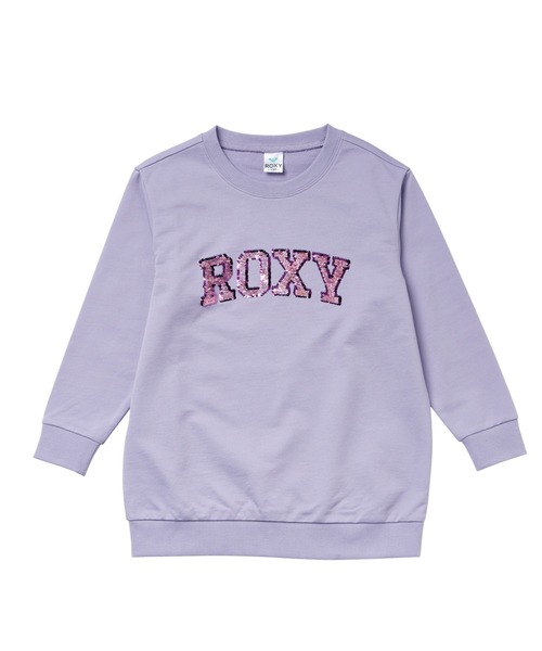 ROXY（ロキシー）の「MINI GLITTER ROXY/ロキシーキッズスウェットトレーナー（スウェット）」 - WEAR
