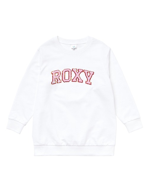 ROXY（ロキシー）の「MINI GLITTER ROXY/ロキシーキッズスウェットトレーナー（スウェット）」 - WEAR