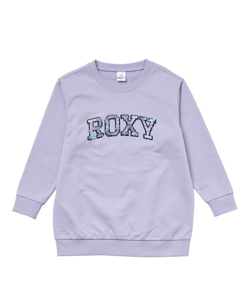 ROXY（ロキシー）の「MINI GLITTER ROXY/ロキシーキッズスウェットトレーナー（スウェット）」 - WEAR