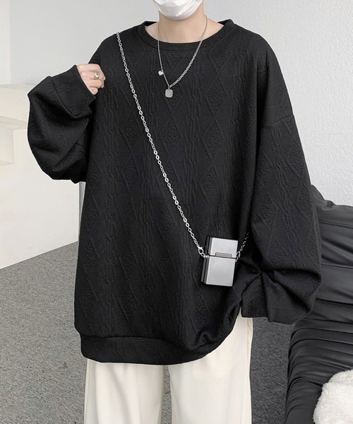 FVLMEN（フルメン）の「【FVLMEN】cable emboss longsleeve tops/ケーブル エンボス ロングスリーブ ...