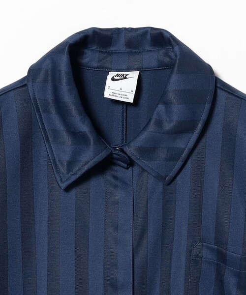 NIKE（ナイキ）の「【WEB限定】NIKE / オーバーサイズド ジャカード ストライプ ボタンダウン シャツ（シャツ/ブラウス）」 - WEAR