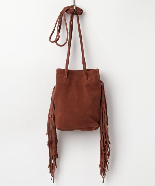 ICO JEENE（イコジーニ）の「ショルダーバッグ ミニ フリンジ 【ICO JEENE/イコ・ジーニ】（ショルダーバッグ）」 - WEAR