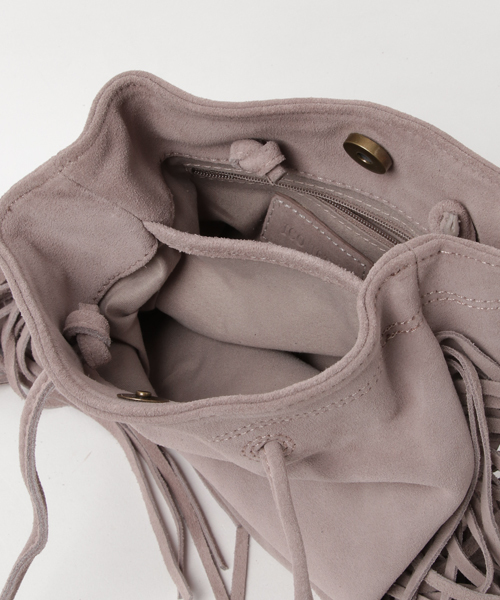 ICO JEENE（イコジーニ）の「ショルダーバッグ ミニ フリンジ 【ICO JEENE/イコ・ジーニ】（ショルダーバッグ）」 - WEAR