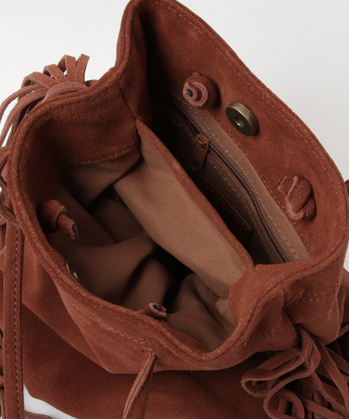 ICO JEENE（イコジーニ）の「ショルダーバッグ ミニ フリンジ 【ICO JEENE/イコ・ジーニ】（ショルダーバッグ）」 - WEAR