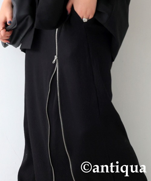antiqua（アンティカ）の「ファスナースリットスカート（スカート）」 - WEAR