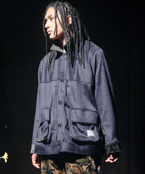 mj9528- beaver knit hunting jacket ハンティングジャケット（その他アウター）｜EFFECTEN（エフェクテン ...