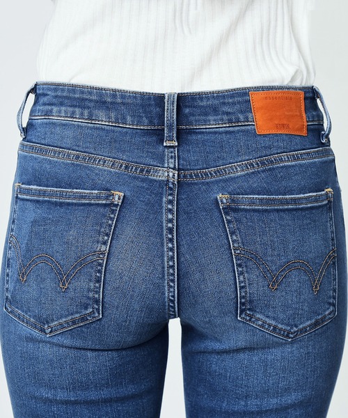 EDWIN（エドウィン）の「essentials ストレッチフレアデニムパンツ（デニムパンツ）」 - WEAR