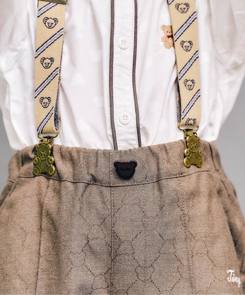 apres les cours（アプレレクール）の「【ジュニア対応】tinybear サスペンダー（サスペンダー）」 - WEAR