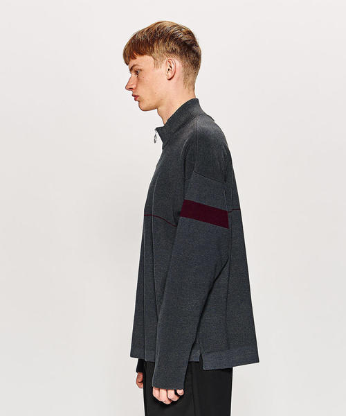 MONKEY TIME（モンキータイム）の「＜monkey time＞ HALF MILANO RIB HALF ZIP KNIT/ニット ...