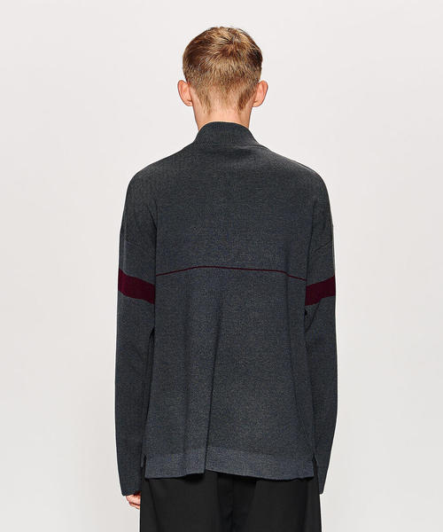 MONKEY TIME（モンキータイム）の「＜monkey time＞ HALF MILANO RIB HALF ZIP KNIT/ニット ...