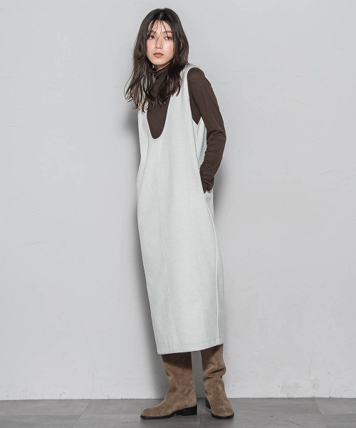 セール】【楽・美・軽】－3kg見えIラインワンピース≪手洗い可能