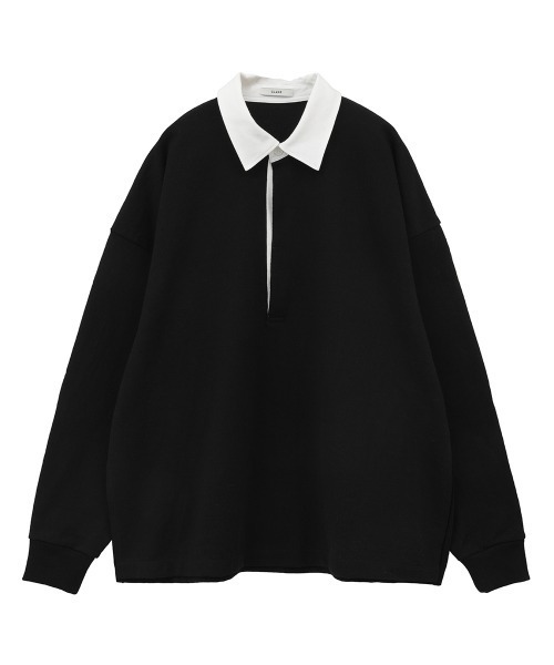 CLANE（クラネ）の「CLANE/クラネ/DEEP NECK WIDE RUGBY SHIRT（シャツ/ブラウス）」 - WEAR
