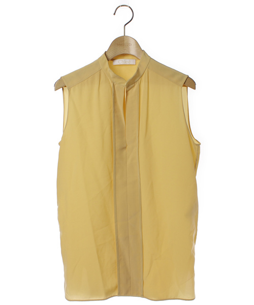 【セール/ブランド古着】ノースリーブブラウス（シャツ/ブラウス）｜Chloe（クロエ）のファッション通販 - ZOZOUSED