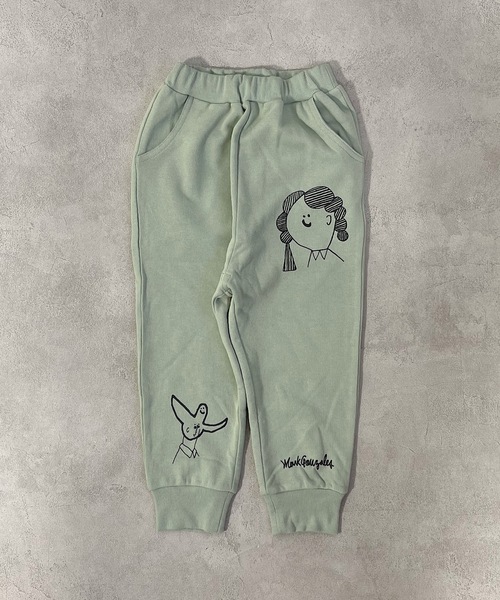 Mark Gonzales（マーク・ゴンザレス）の「【MARKGONZALES×MARKEY'S】別注スウェットパンツ（80～140cm ...