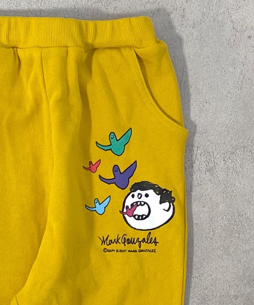 Mark Gonzales（マーク・ゴンザレス）の「【MARKGONZALES×MARKEY'S】別注スウェットパンツ（80～140cm ...