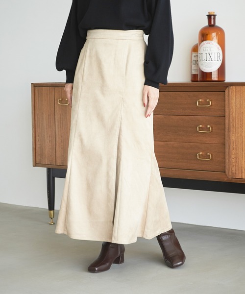 LOWRYS FARM（ローリーズファーム）の「フェイクスエードキリカエフレアスカート 166345（スカート）」 - WEAR