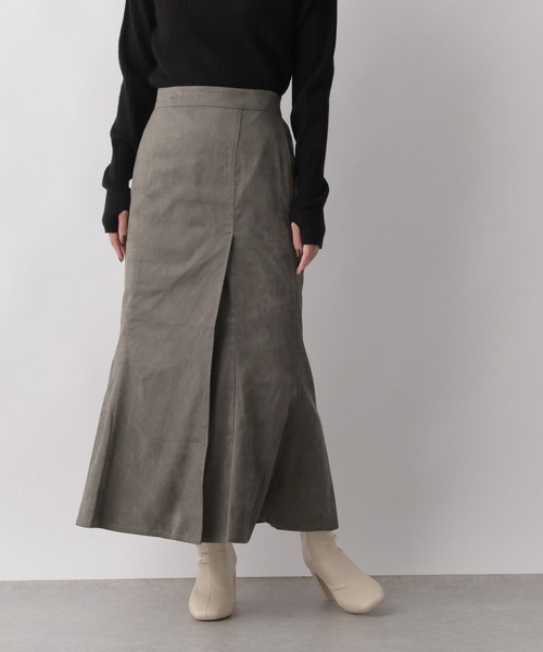 LOWRYS FARM（ローリーズファーム）の「フェイクスエードキリカエフレアスカート 166345（スカート）」 - WEAR