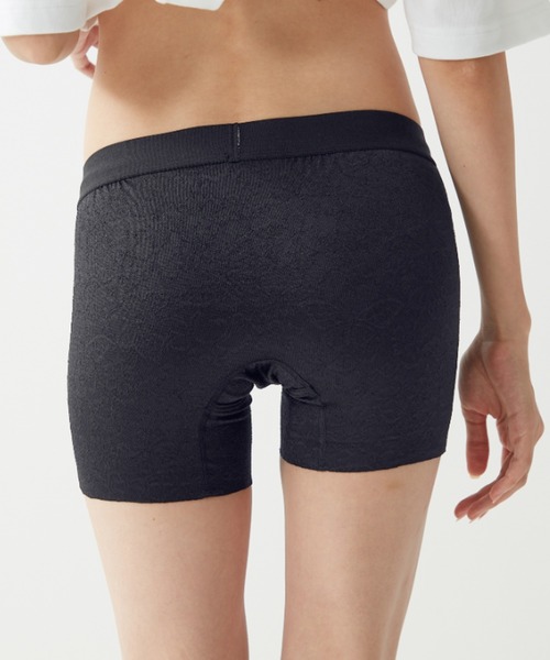 BODY WILD（ボディーワイルド）の「BODY WILD/ボディワイルド ラッセルレース セミロングボクサーパンツ ジェンダーニュートラル ...