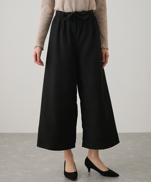 Jayro（ジャイロ）の「共リボンセミワイドアンクルパンツ（その他パンツ）」 - WEAR
