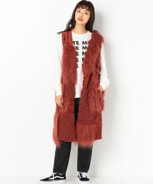 Another Edition（アナザーエディション）の「パッチワークジレ（ベスト）」 - WEAR