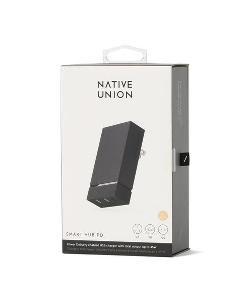 Native Union（ネイティブユニオン）の「NATIVE UNION / SMART HUB PD 45W（PD対応 3ポート 充電器 ...