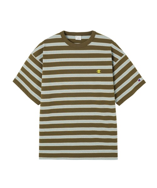 【セール】CHAMPION BORDER SHORT SLEEVE T-SHIRT C3-Z332（Tシャツ/カットソー）｜Champion ...